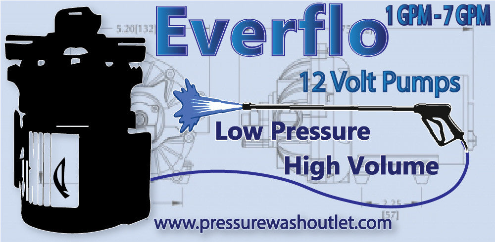12 VOLT PUMPS by EVERFLO – North American Pressure Wash Outlet