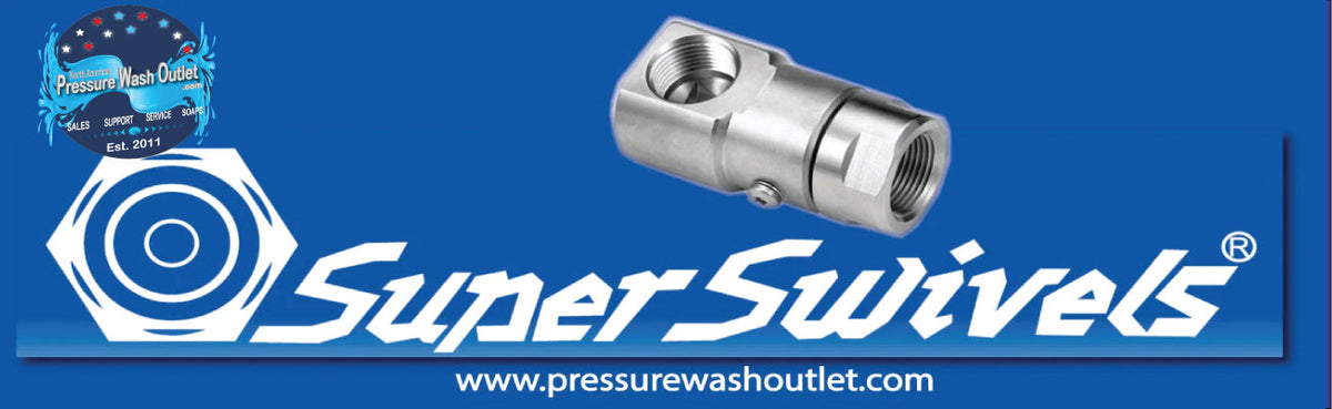 SUPER SWIVELS PRESSURE WASHING SWIVELS – North American Pressure Wash ...