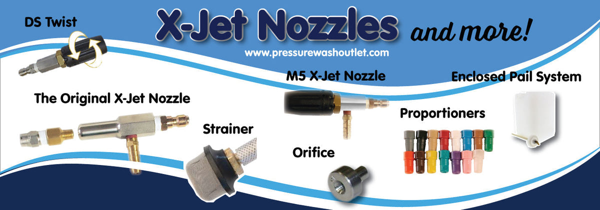 X-JET NOZZLES, PROPORTIONERS & REPLACEMENT PARTS