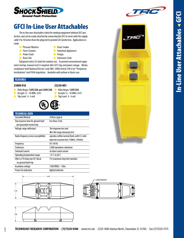 SHOCK SHIELD USER ATTACHABLE – North American Pressure Wash Outlet